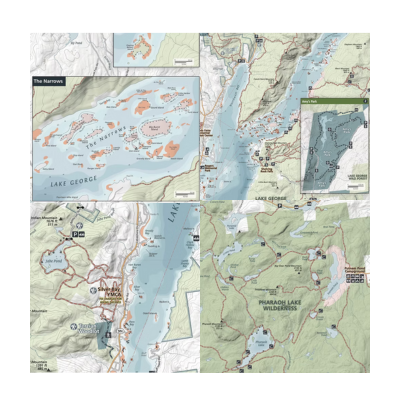 Green Goat Maps Lake George Boating & Trails Map – Mountainmanoutdoors ...
