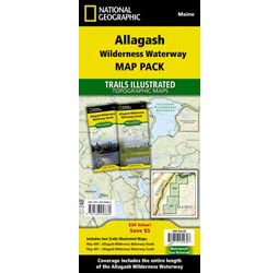 Allagash Wilderness Waterway Map Pack Bundle – Mountainmanoutdoors.com ...