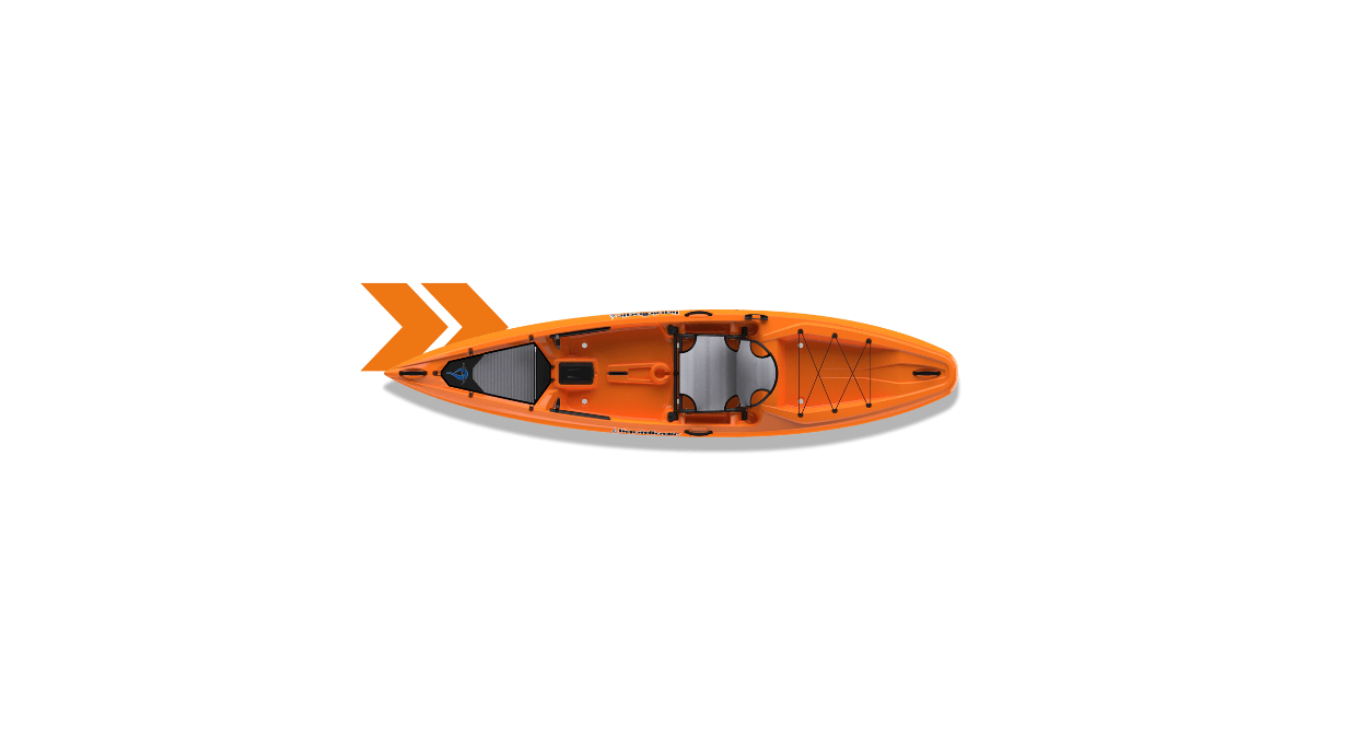 LiquidLogic Kiawah 12 Recreational Sit On Top Kayak ...
